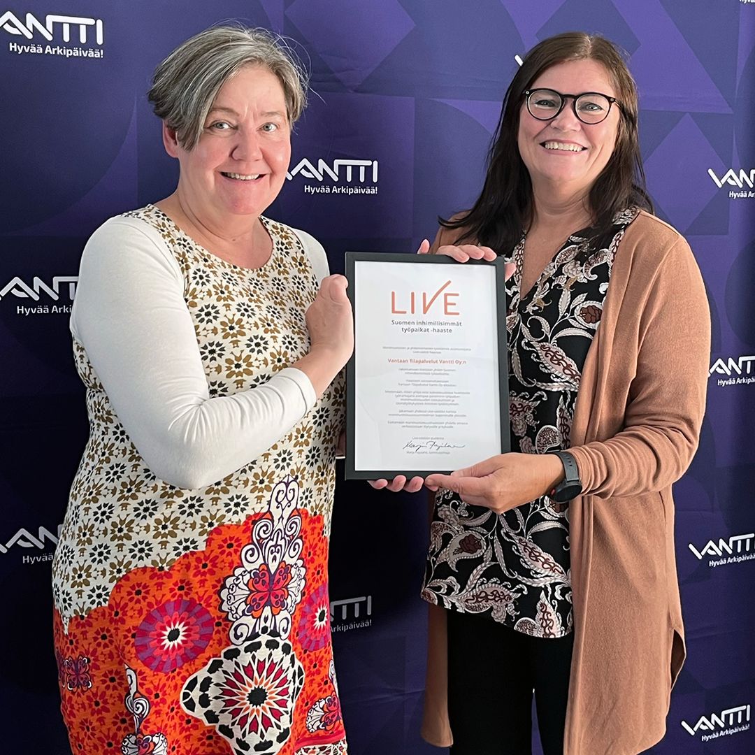 Suomen Inhimillisimmät työpaikat - Live-säätiö